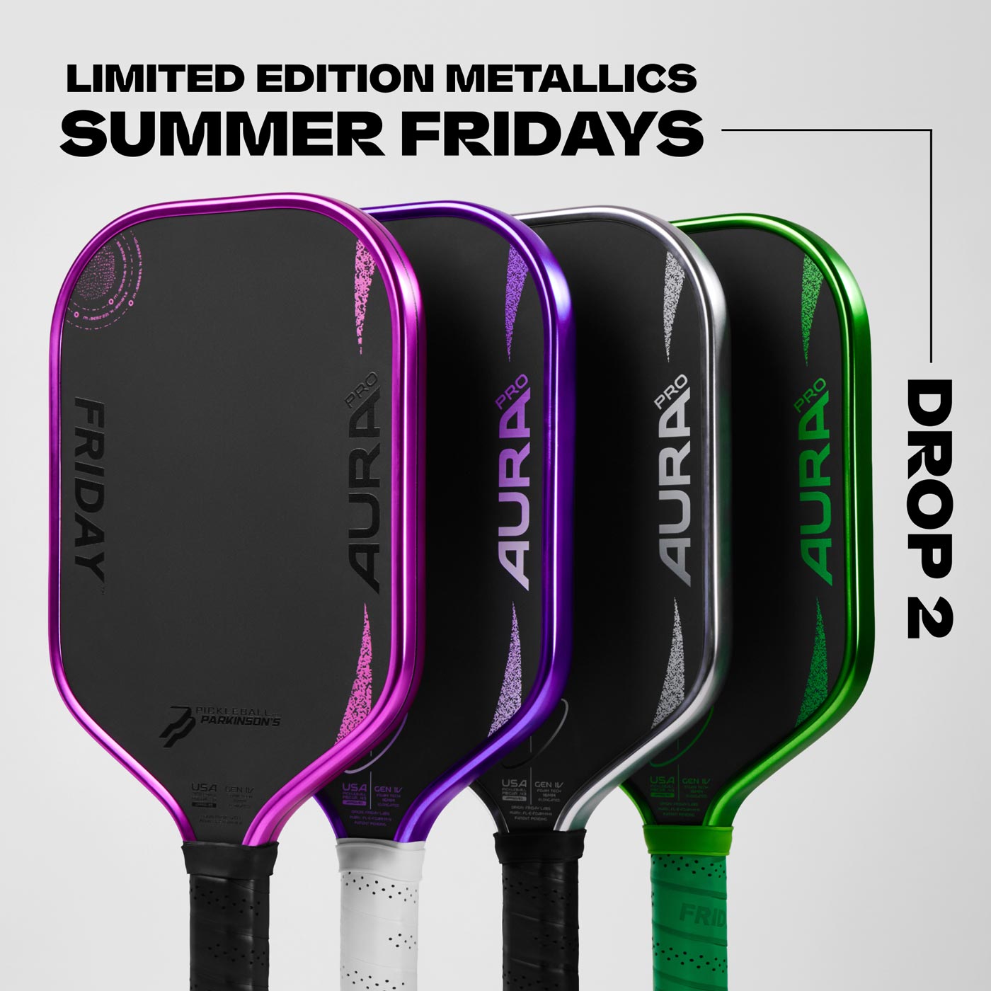 Friday Aura Pro Paddle | Gen 4 (16mm) – Friday Pickleball