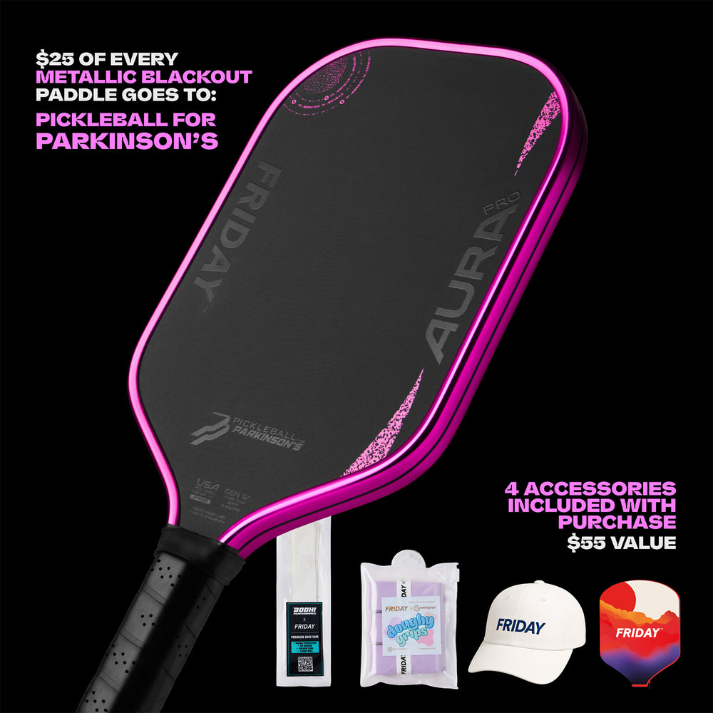 Friday Aura Pro Paddle | Gen 4 (16mm) – Friday Pickleball